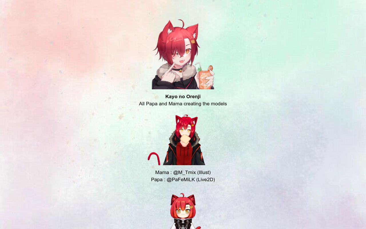 All Kayo Model Creator